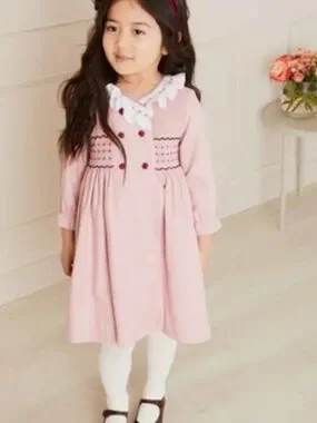 Pepa London | Dresses | Pepa London Hand Smocked Double Breasted Long ...